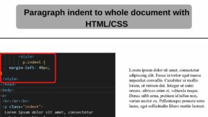 Indenting Paragraphs in HTML — All You Need to Know