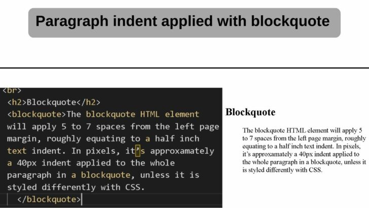 Indenting Paragraphs in HTML — All You Need to Know