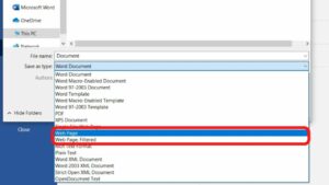 How to Save a Word Document as HTML —Step-by-step Guide