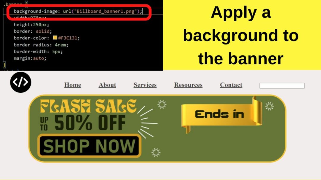 Create a Banner with HTML and CSS — The Easy Way