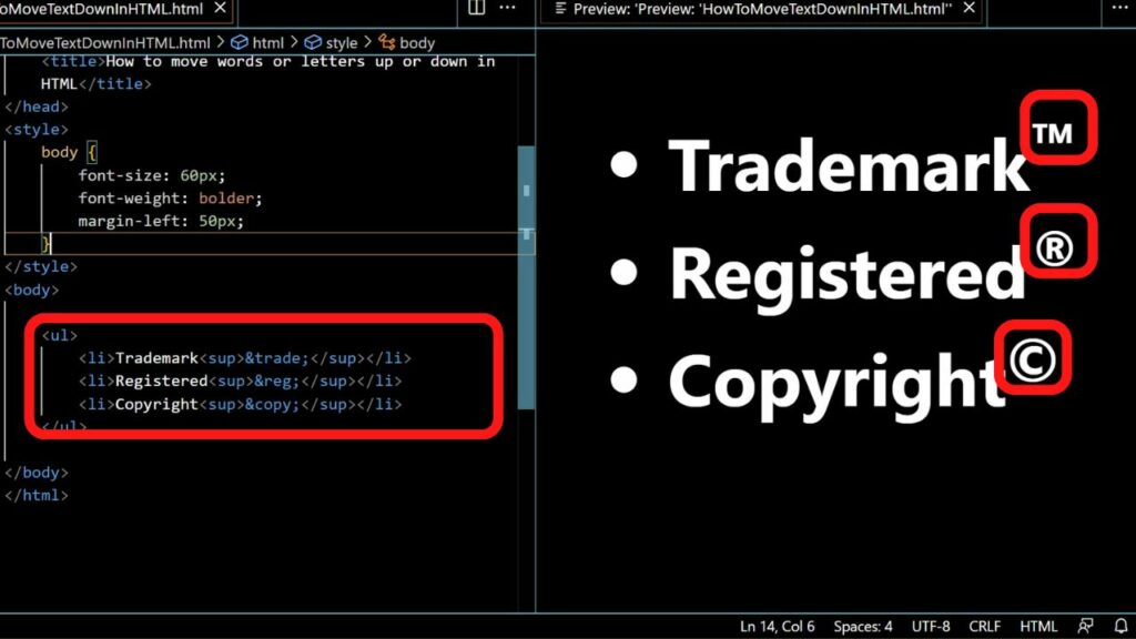 How To Move Text Up And Down In HTML All You Need To Know