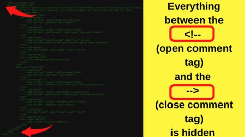 How To Put A Comment In Html — The Answer