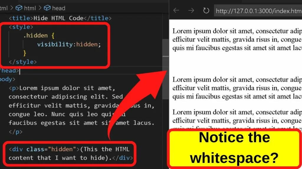 The 6 Best Ways To Hide Text In HTML Code The 6 Best Ways To Hide Text In HTML Code