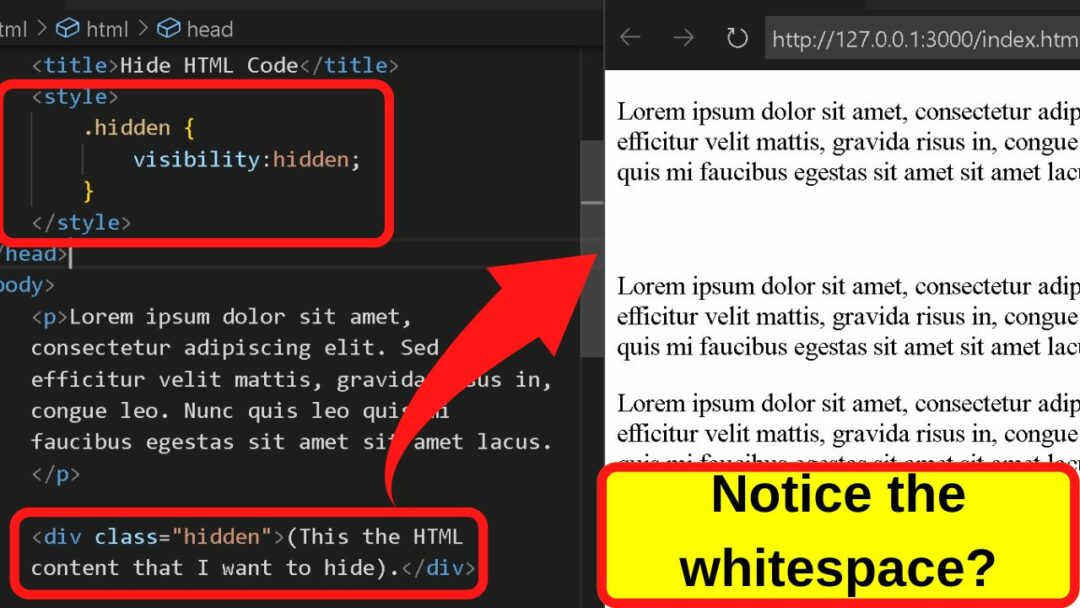The 6 Best Ways to Hide Text in HTML Code The 6 Best Ways to Hide Text in HTML Code